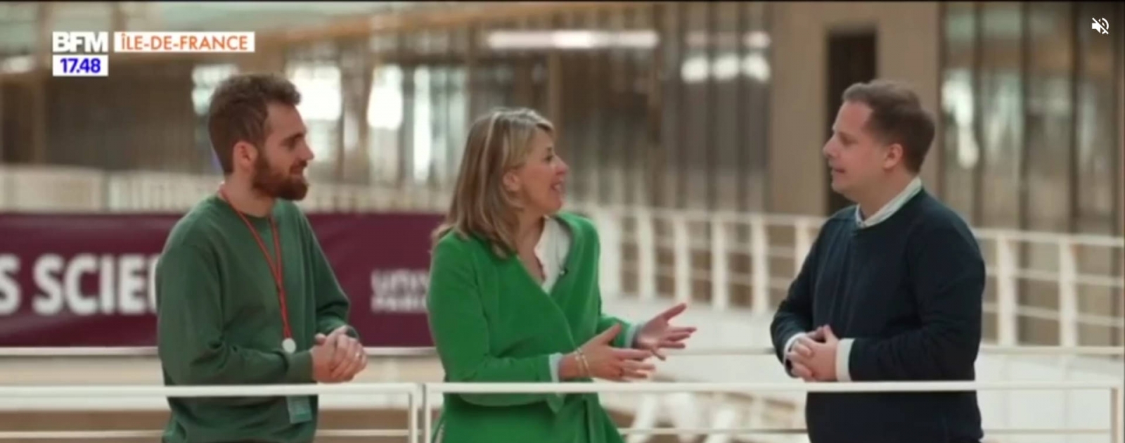 Le MVA et le Centre Borelli sur BFM Ile-de-France | Centre Borelli