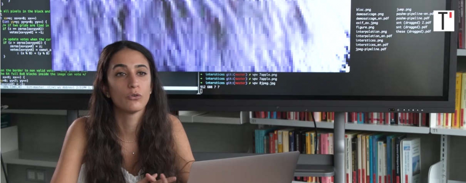 Researcher Tina Nikoukhah, tracker of doctored images | Centre Borelli